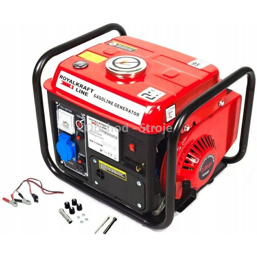 Elektrocentrála benzínová RW1500 ROYALKRAFT | Prodej strojů, nářadí a příslušenství. Akční slevy ...
